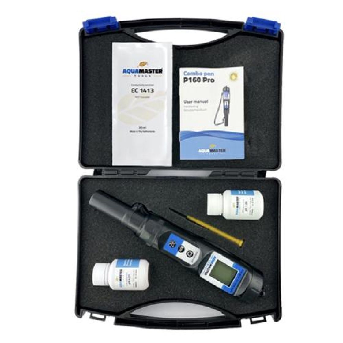 pH/EC-mittari Aquamaster Tools P160 Pro - Pavunvarsi